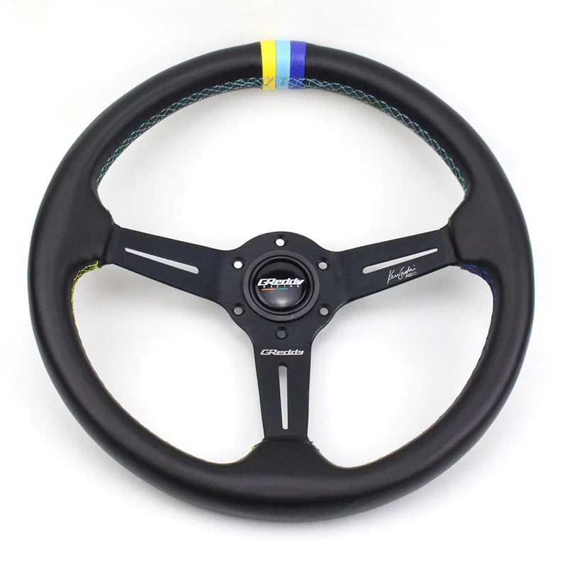 GPP Leather Steering Wheel - 14" | TunerLifestyle