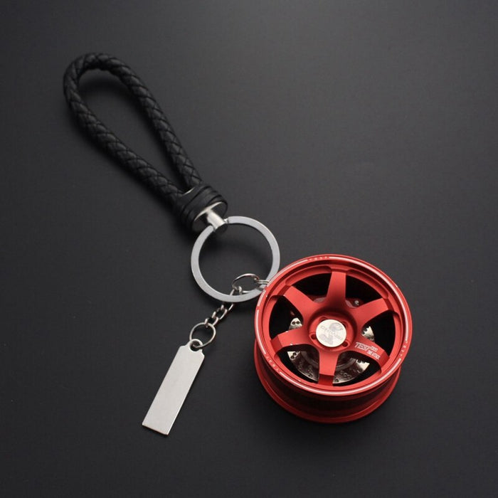 Wheel With Disc Brake Keychain | TunerLifestyle